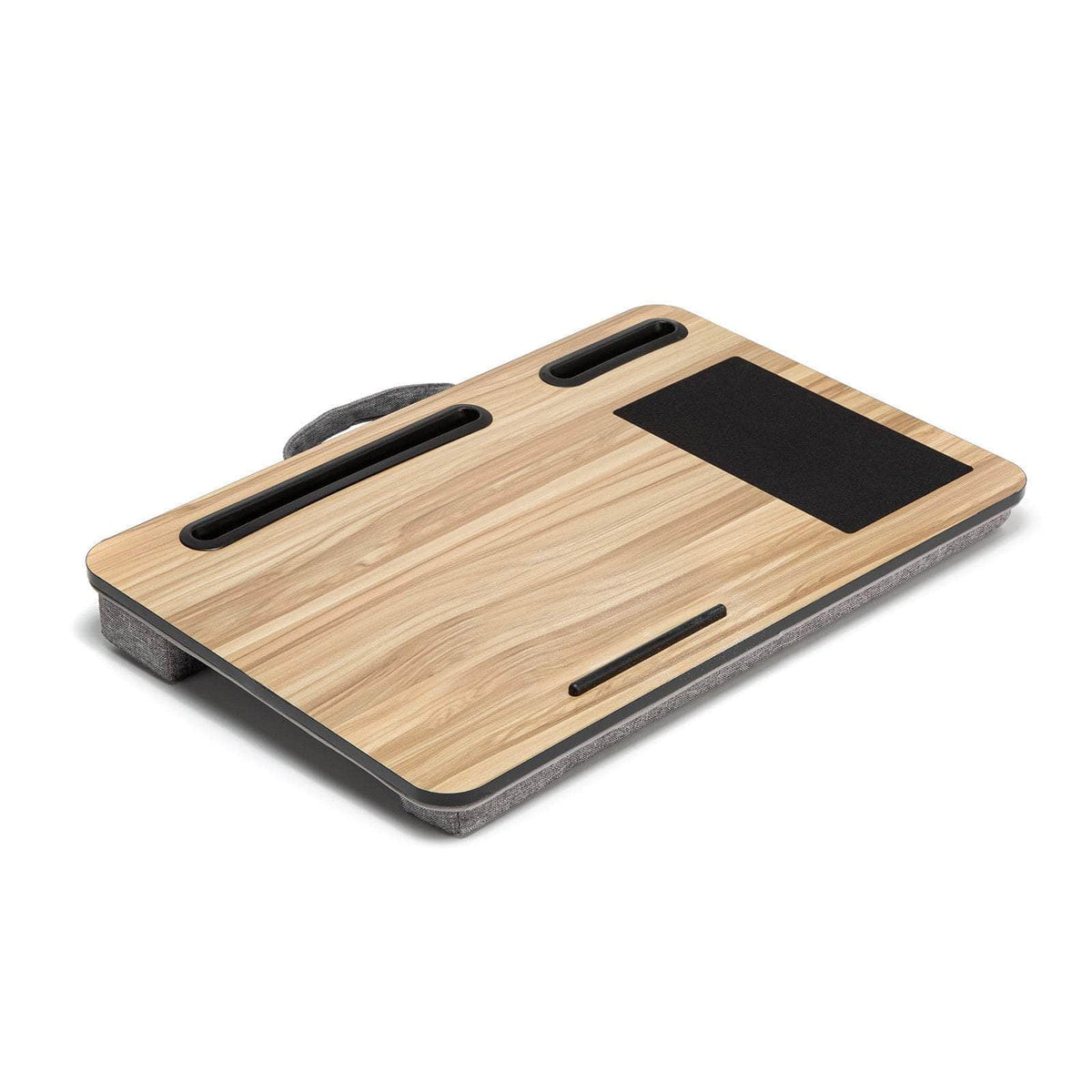 Acacia Maple Lap Desk Laptop Tablet Stand Cushioned Lapdesk Mousepad ...