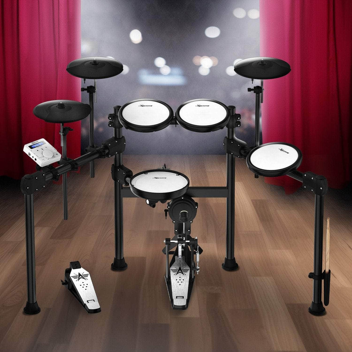 Beat Bliss Karrera X23 9-Piece Electronic Drum Kit on Afterpay | ZipPay ...