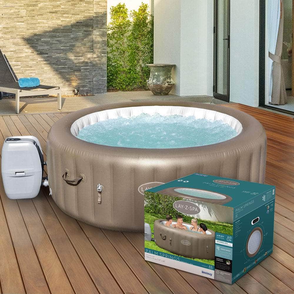Inflatable Spa Pool Massage Hot Tub Portable Lay-Z Spa Bath Pools ...