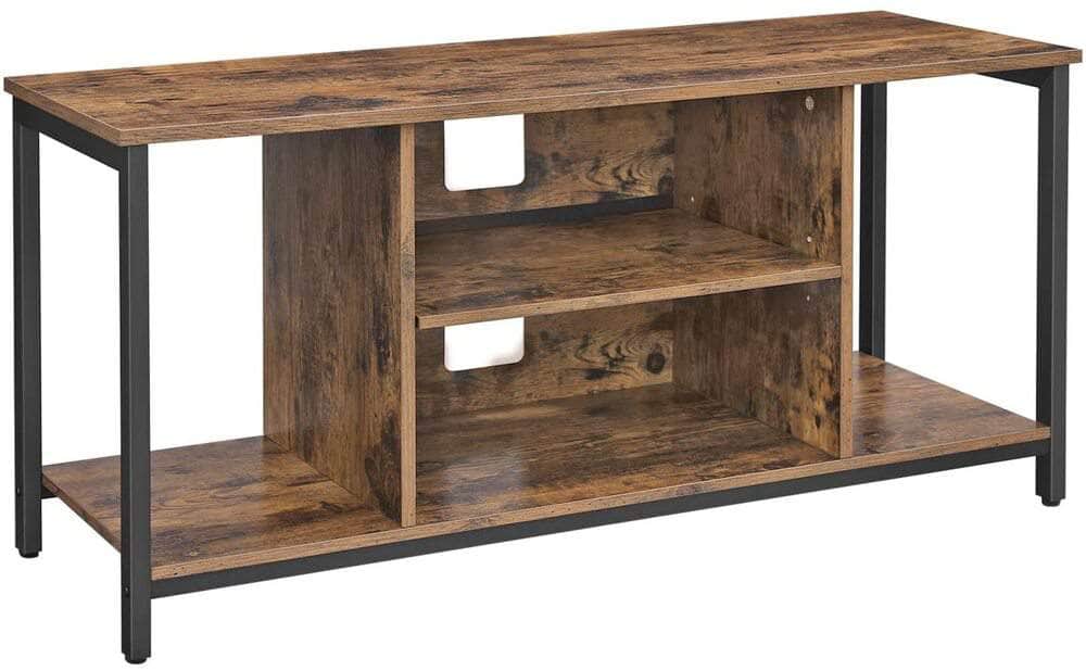 TV Cabinet TV Console Unit with Open Storage TV Stand with Shelving ...