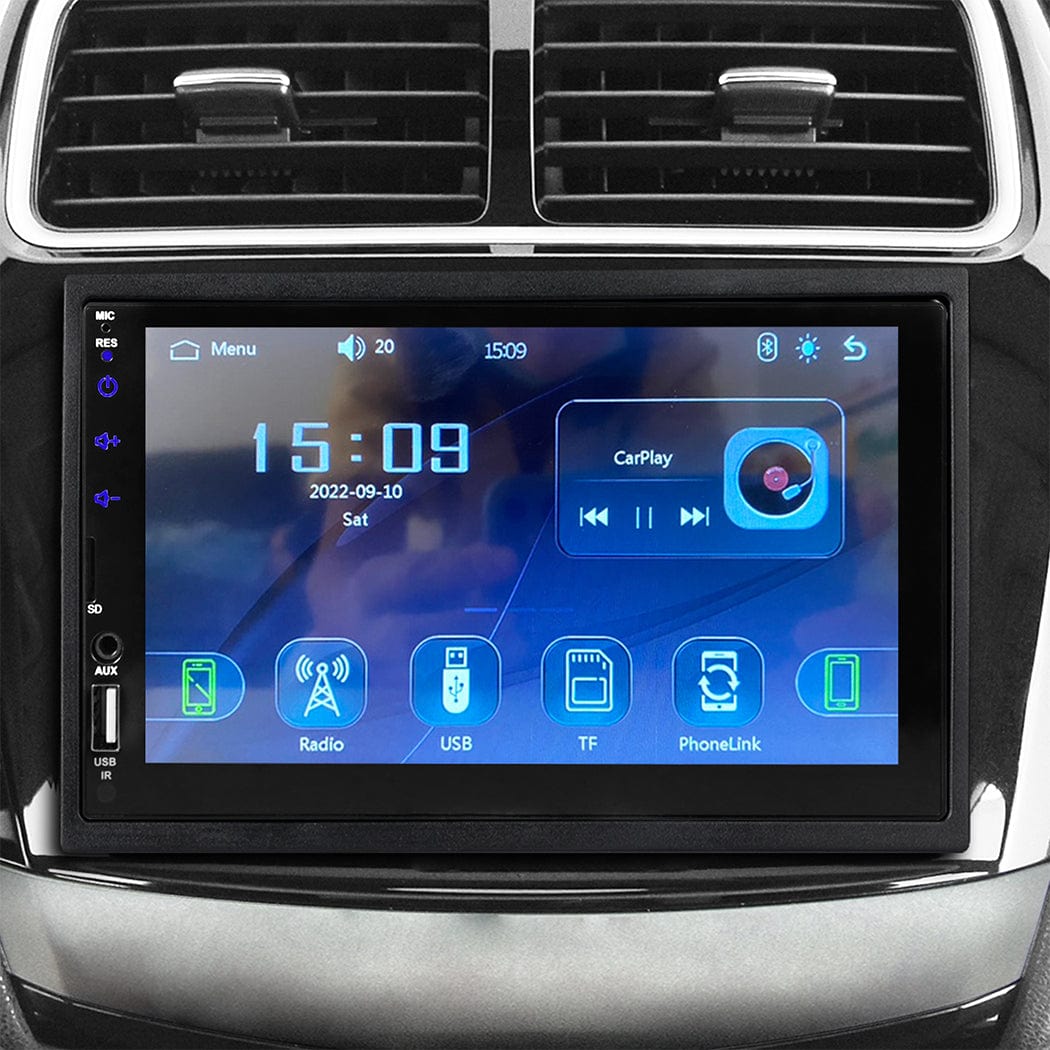 Car Stereo Double 2 Din Head Unit Carplay Android Player Bluetooth ...