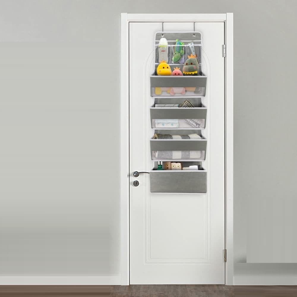 Wall Mount Hanging Organizer with 4 Large Capacity Pocket Organizers ...